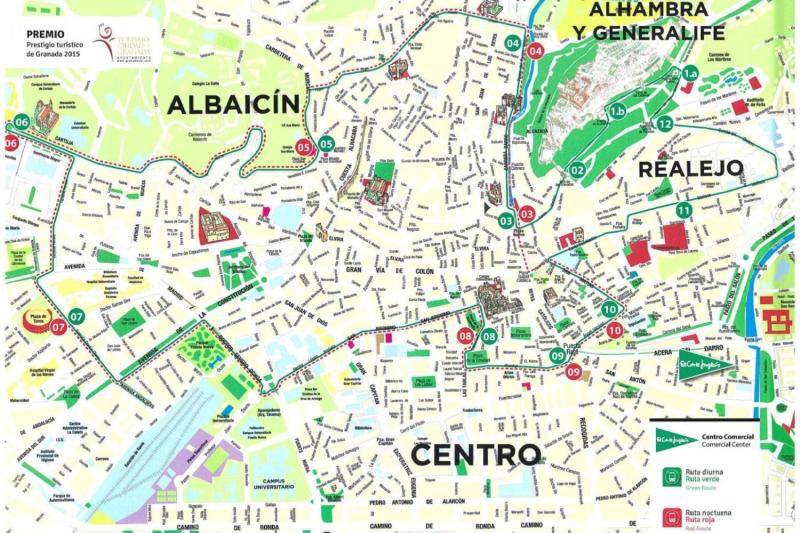 Granada City Tour Train , Alhambra Route | Gray Line