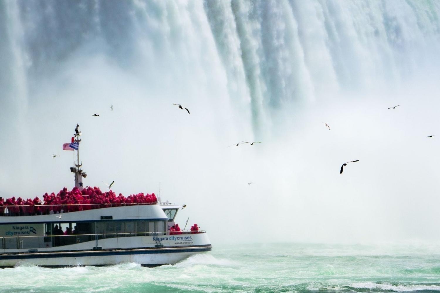 Niagara Falls Day Tour: Boat Cruise and Journey Behind the Falls | Gray ...
