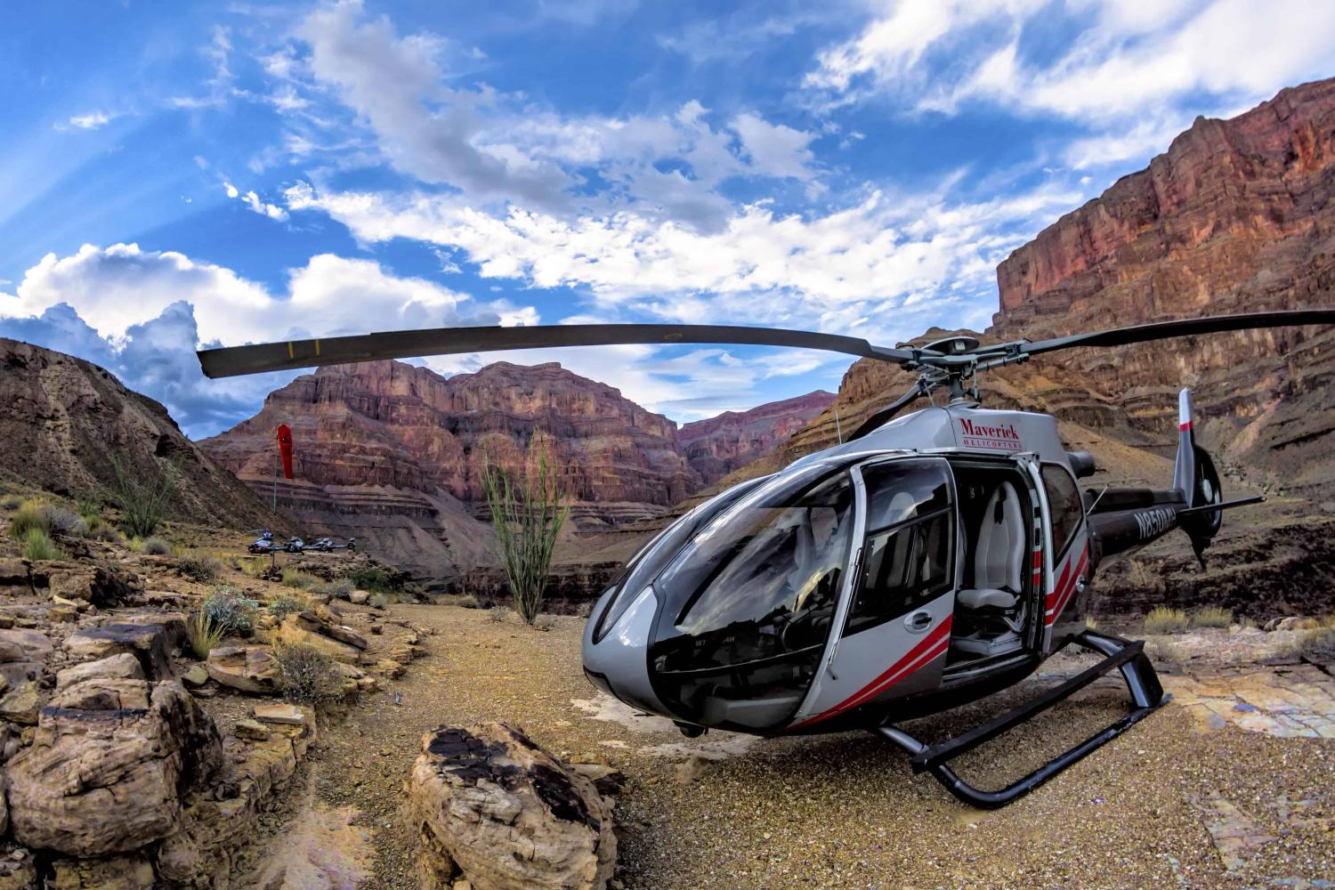 Limo With Helicopter Pad